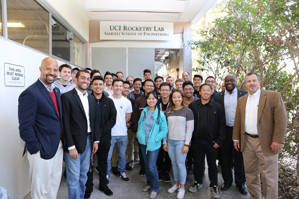 UCI Rocketry Lab Opens | Samueli School of Engineering at UC Irvine